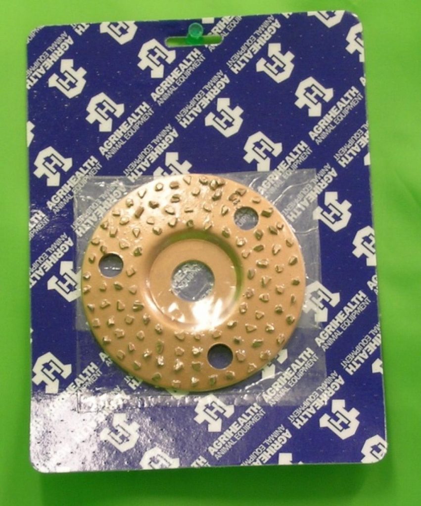 Rasp Disk Copper 4" | Hoof trimming supplies for cattle